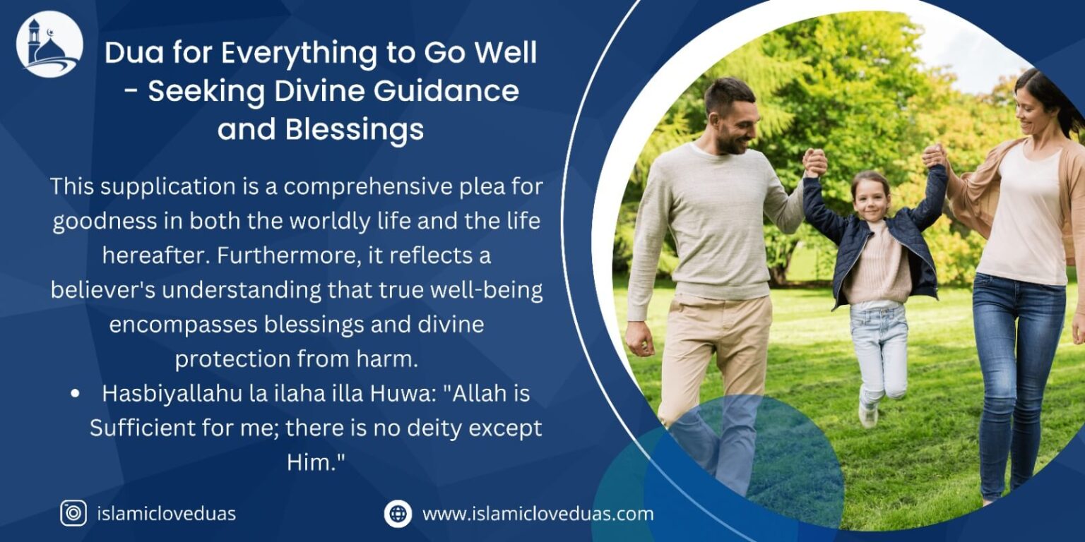 Dua for Everything to Go Well - Seeking powerful Guidance and Blessings